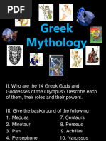 Heroes Gods and Monsters of The Greek Myths1 | PDF