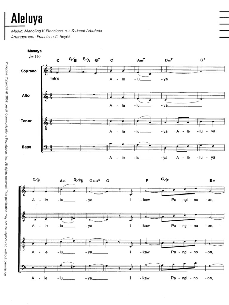 Aleluya by Jandi Arboleda PDF | PDF