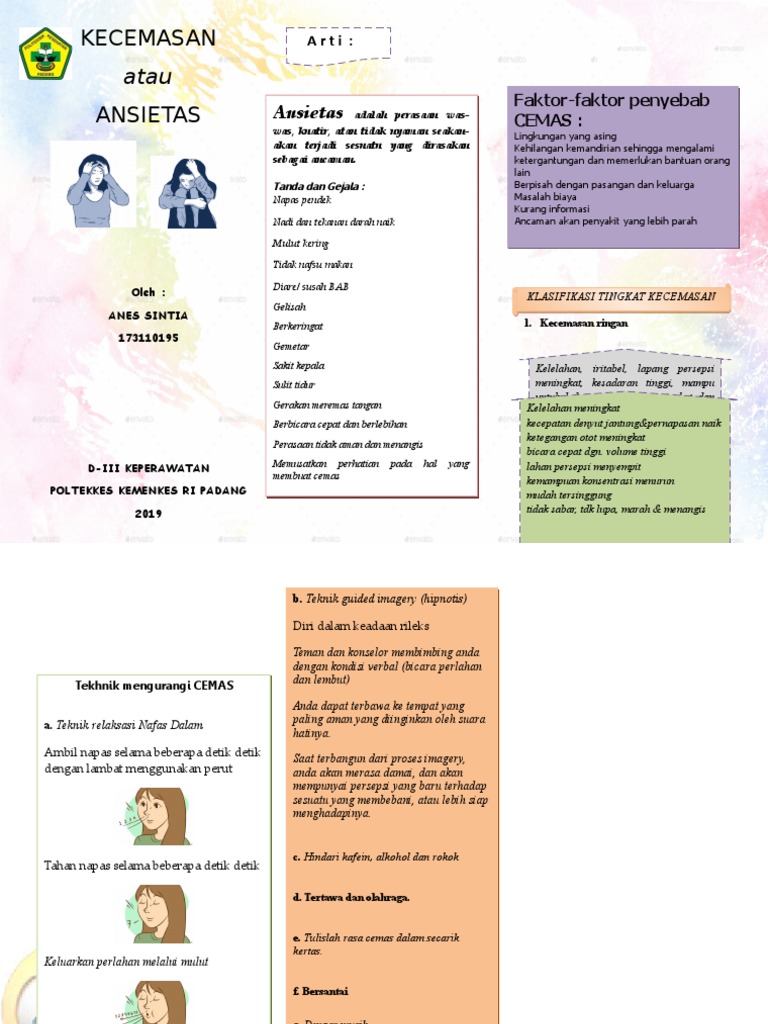 Leaflet Ansietas | PDF