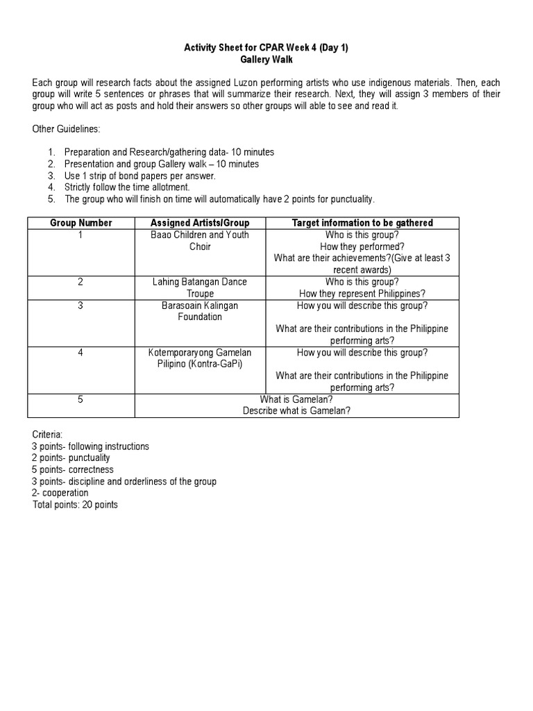 Activity-Sheet-for-CPAR-Week-4.docx | Cognition | Psychology