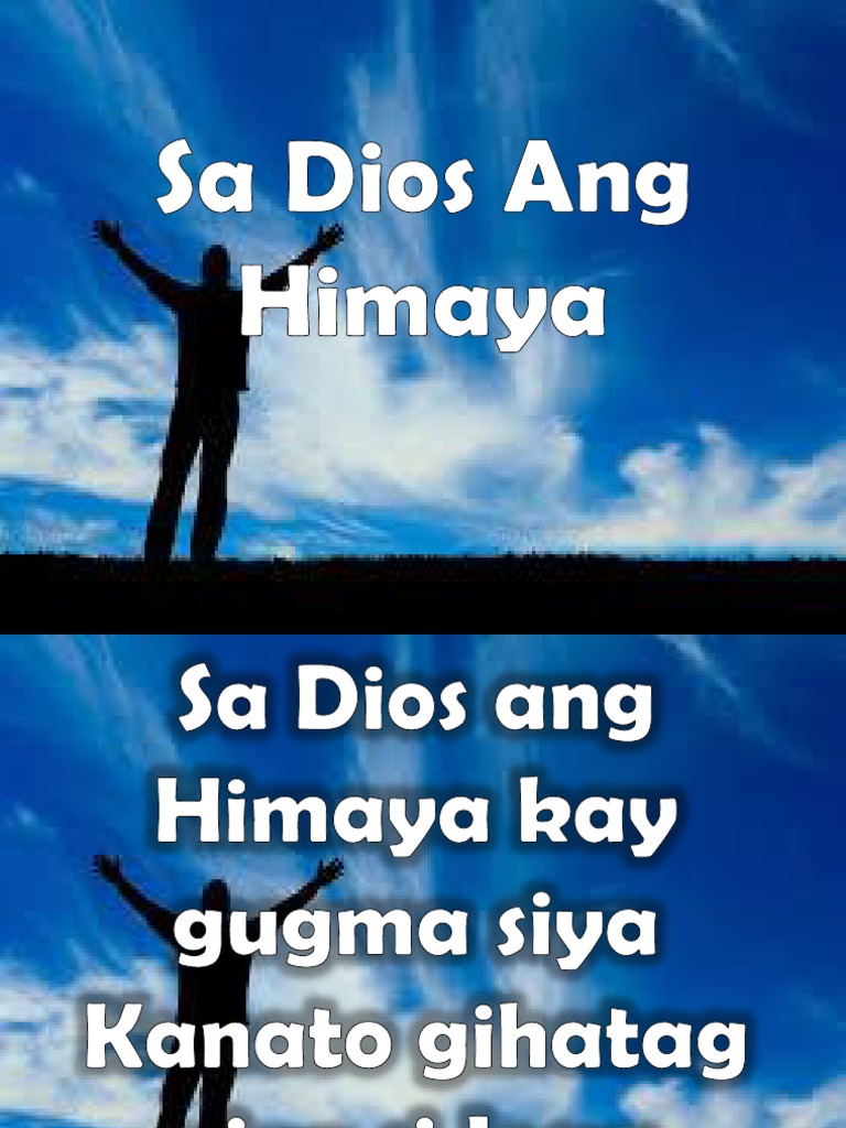 Sa Dios Ang Himaya | PDF