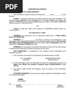 Waiver of Pre-Emptive Rights | PDF