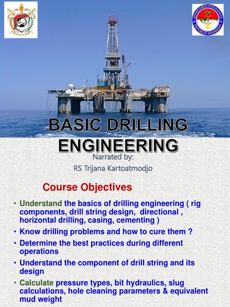 3 - Drilling Engineering | PDF | Casing (Borehole) | Drilling Rig