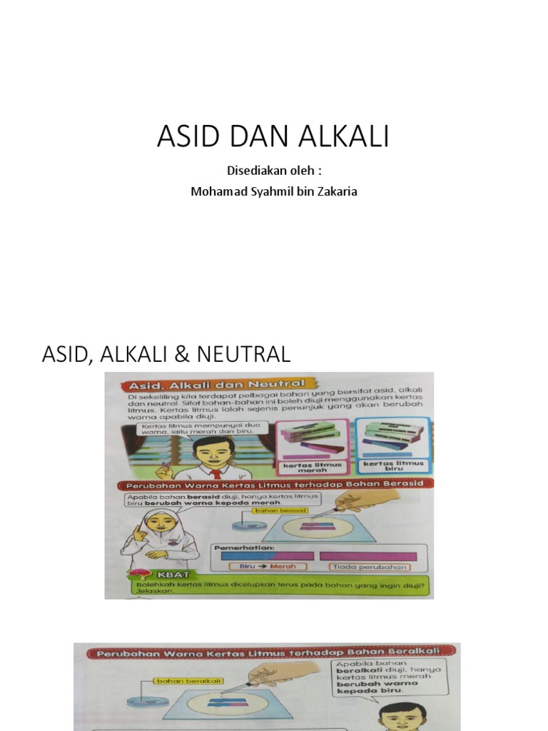 Asid Dan Alkali | PDF
