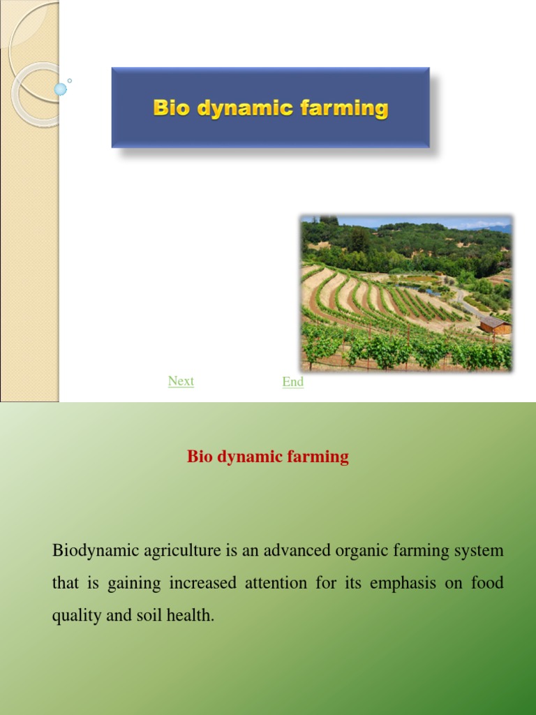 Bio Dynamic Farming | PDF | Manure | Organic Matter