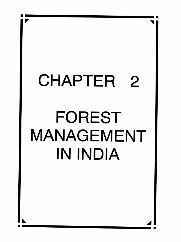 Forest Management PDF | Download Free PDF | Forestry | Forests