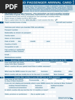 VFS Visa Checklist Detailed Subdocs | PDF | Receipt | Travel Visa