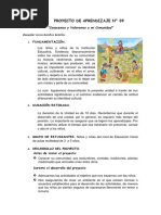 Proyecto de Aprendizaje N°1-Conociendo Las Costumbres de Mi Comunidad ...