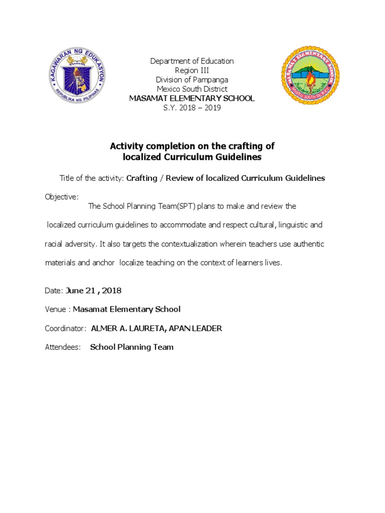 Crafting of Curriculum | PDF | Education Theory | Curriculum