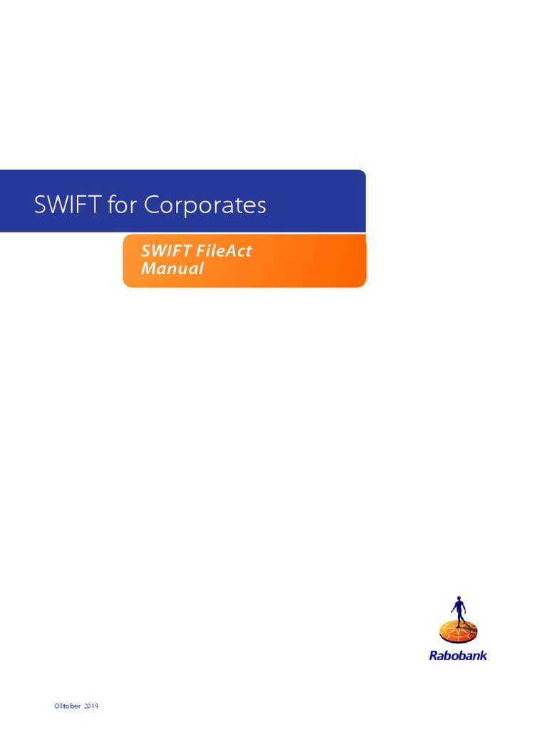 Manual Swift Fileact October 2019 | PDF | Zip (File Format) | File Format