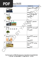 Nota - Imbuhan Awalan Dan Awalan Men | PDF | Linguistics | Grammar