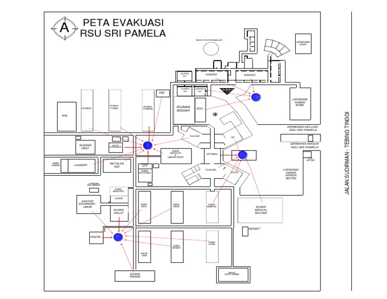 Denah Evakuasi | PDF