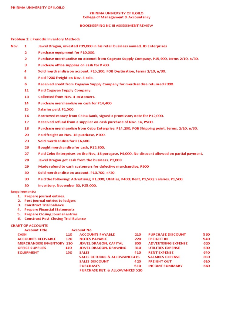 NC-3REVISED Example | PDF | Debits And Credits | Banking