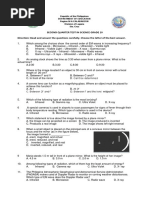 Science 10 3rd Quarter Exam | PDF | Messenger Rna | Ribosome