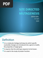 Site Directed Mutagenesis | PDF | Primer (Molecular Biology ...