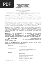 BARANGAY RESOLUTION Badac | PDF