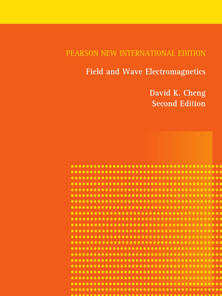 Emf David K Cheng PDF | PDF | Transmission Line | Electric Field