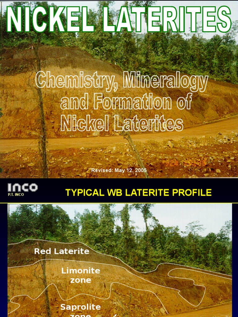 Ni Laterite Short Course 050512 | PDF | Valence (Chemistry) | Ion