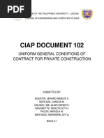 Ciap Document 102: Uniform General Conditions of Contract For Private Construction | PDF ...