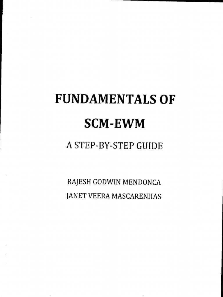 Fundamentals of SCM-EWM PDF | PDF