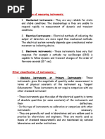Classification and Selection of Instruments: Instrumentation and ...