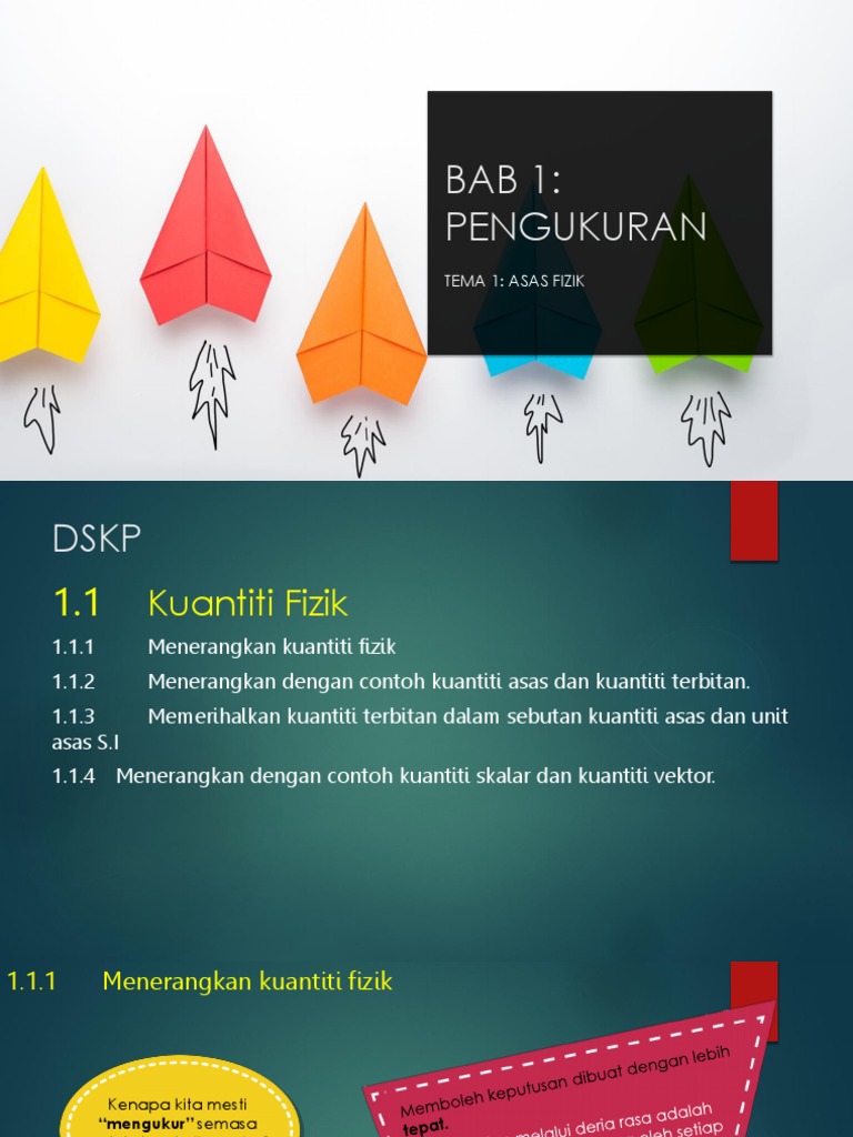KSSM T4 Bab 1 Pengukuran | PDF