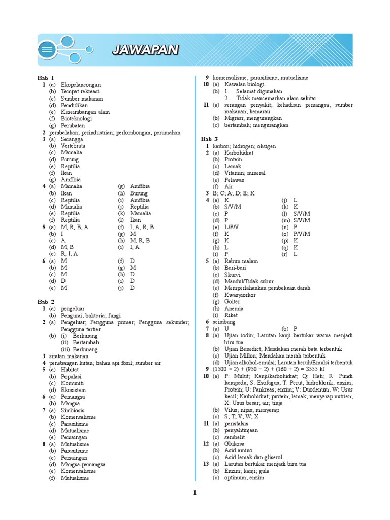 292b Ulangkaji Pt3 Jawapan Sn T2 Pdf Pdf
