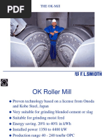 The FLSmidth OK Mill. | PDF | Mill (Grinding) | Cement