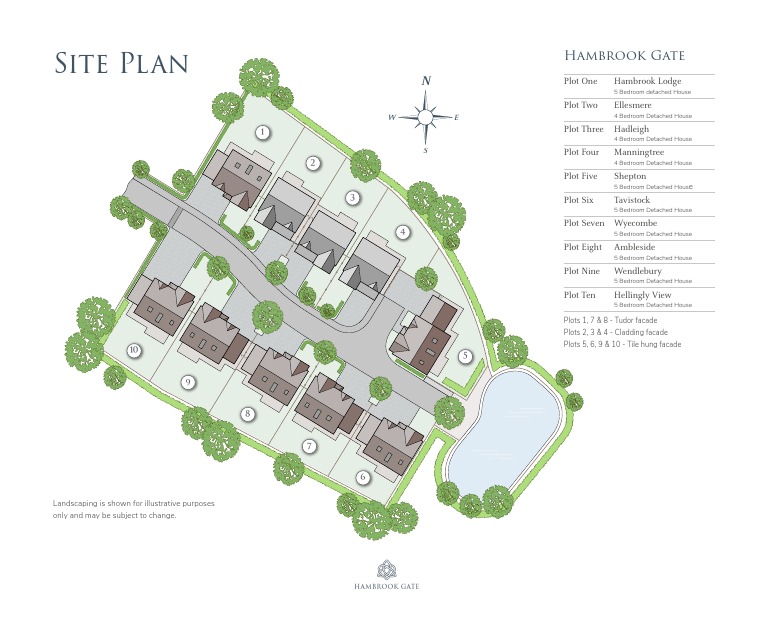 Hambrook Gate Site Map | PDF | Houses | Buildings And Structures