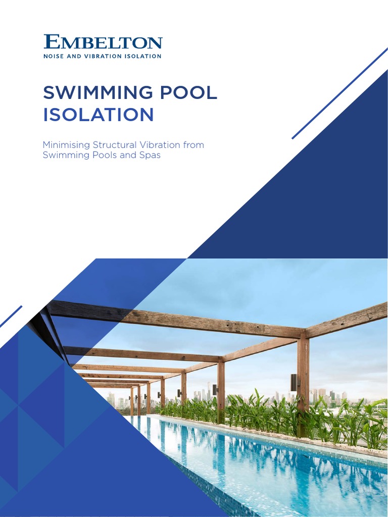 Swimming Pool Isolation Systems Guide | PDF | Galvanization | Swimming Pool