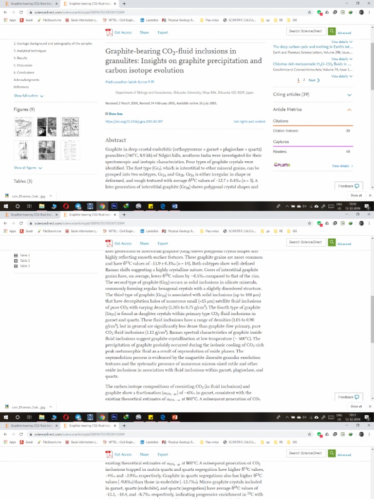 Graphite Ponmudi | PDF