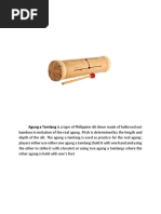 Babandil: Filipino Percussion Instrument | PDF | Percussion Instruments ...