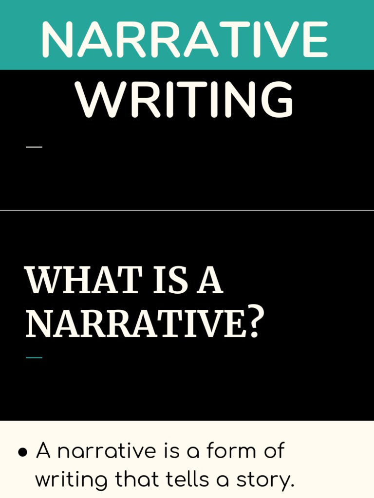 Narrative Writing | PDF | Plot (Narrative) | Narrative