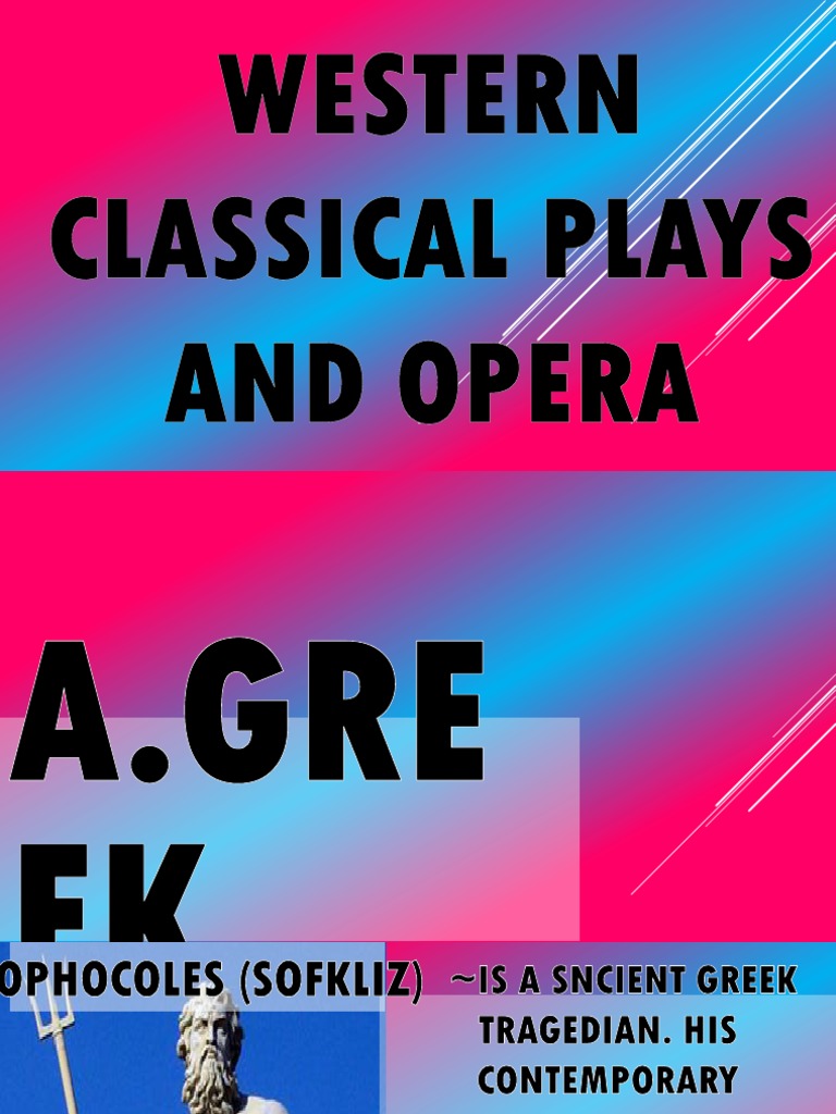 Western Classical Plays and Opera 1 | PDF