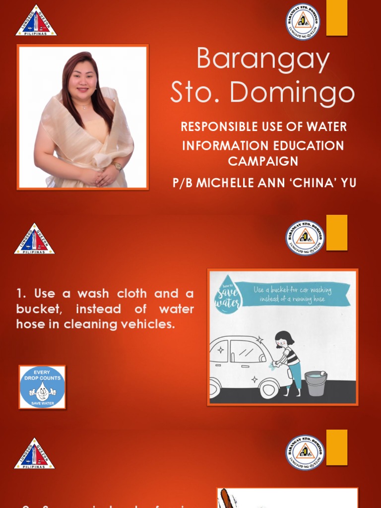 Save Water Presentation | PDF