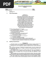 Grade 9 English Quarter 2 Module Week 1-4 | PDF | Inference | Reading ...