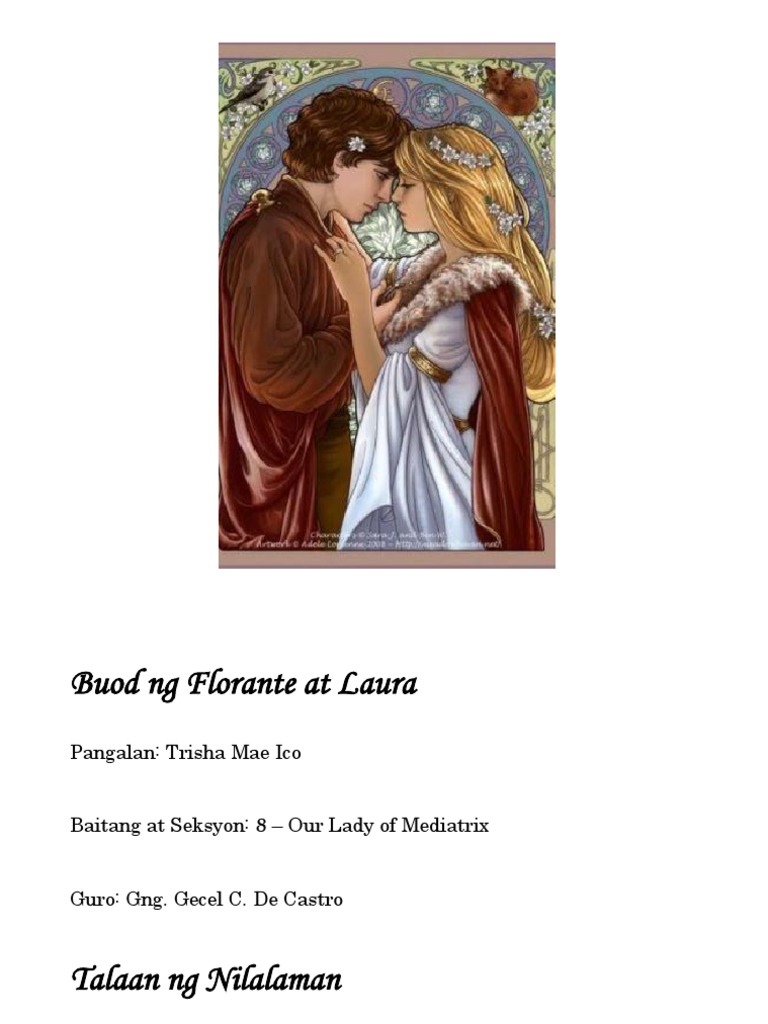 Buod NG Florante at Laura | PDF