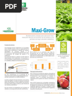 Maxi Grow Excel Ficha Tecnica | PDF | Fruta | Calcio