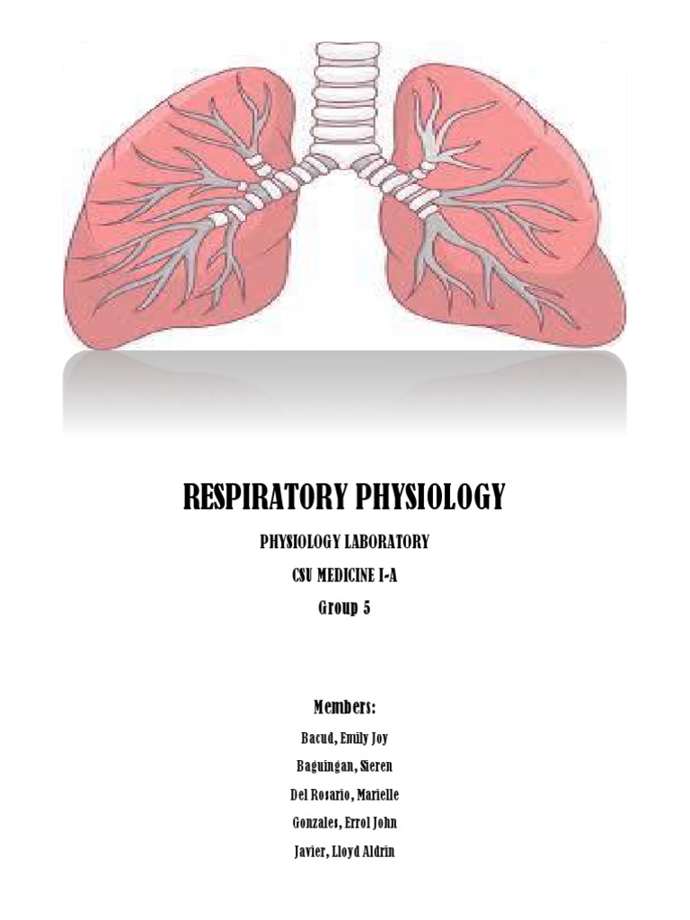 Respiratory Physiology Lab Results | PDF | Lung | Exhalation