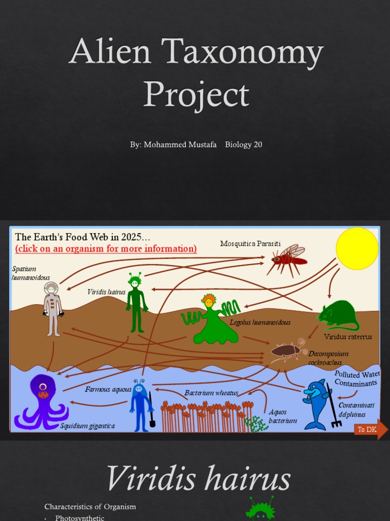 Alien Taxonomy Project | PDF