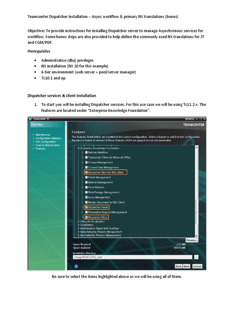 TC Dispatcher Install and Debug With Async and NX | PDF | Command Line Interface | Digital ...