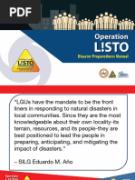 Operation LISTO | PDF | Emergency Evacuation | Pacific Typhoon Seasons
