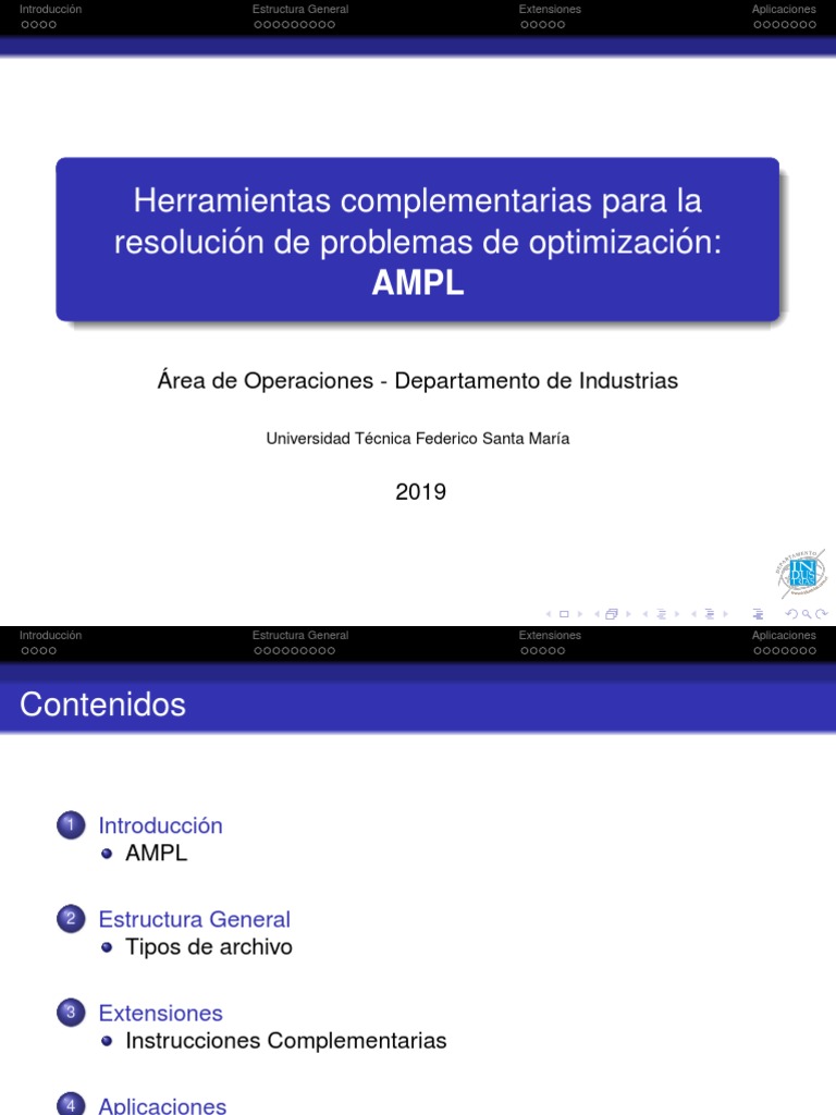 Introduccion AMPL | PDF | Programación lineal | Programación de computadoras