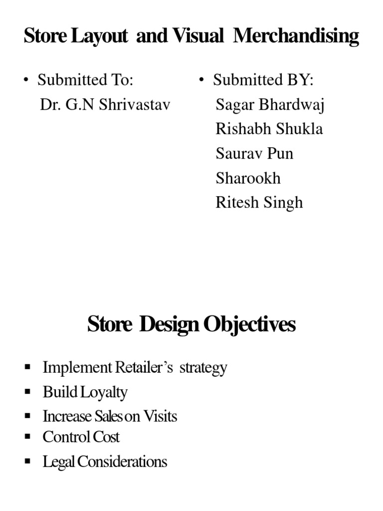 Store Layout and Visual Merchandising | PDF | Retail | Retailing