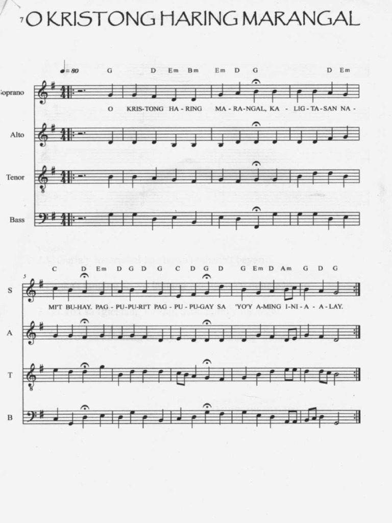 O Kristong Haring Marangal PDF | PDF