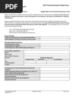NATIONAL INSURANCE Motor Claim form | PDF