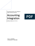 Auditing 2020-21 Cabrera | PDF