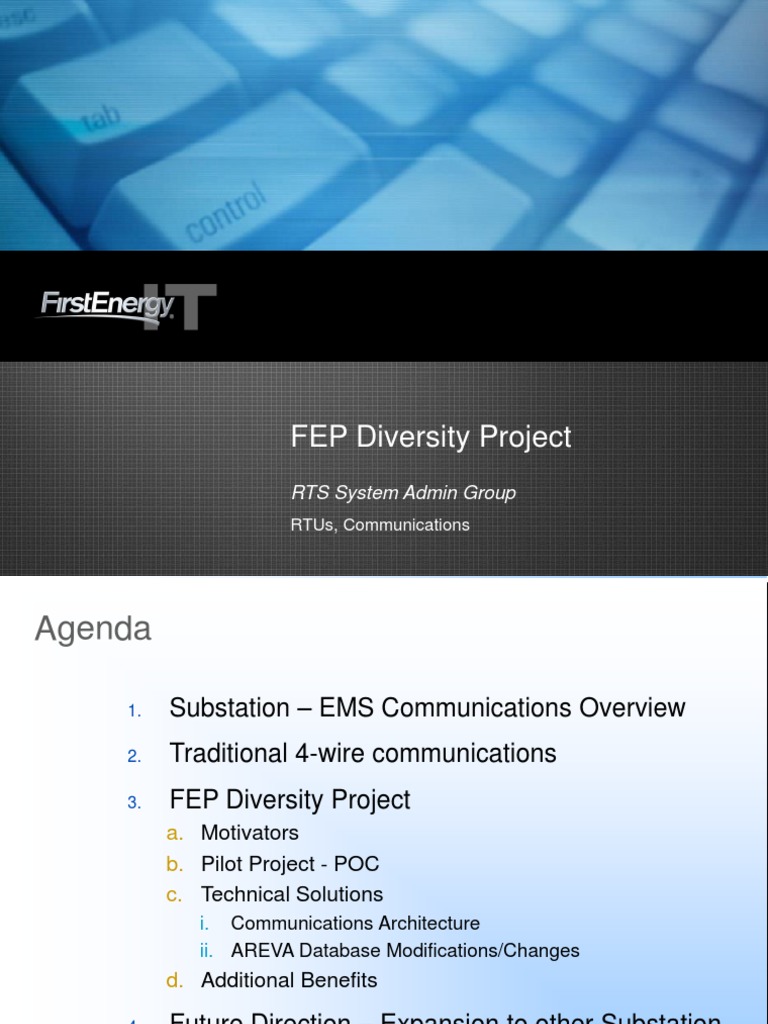 08 FE - FEP Diversity Presentation | Download Free PDF | Network Switch | Scada