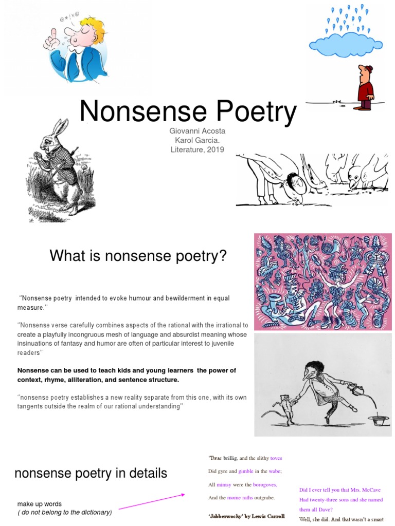 Understanding Nonsense Poetry | PDF | Poetry