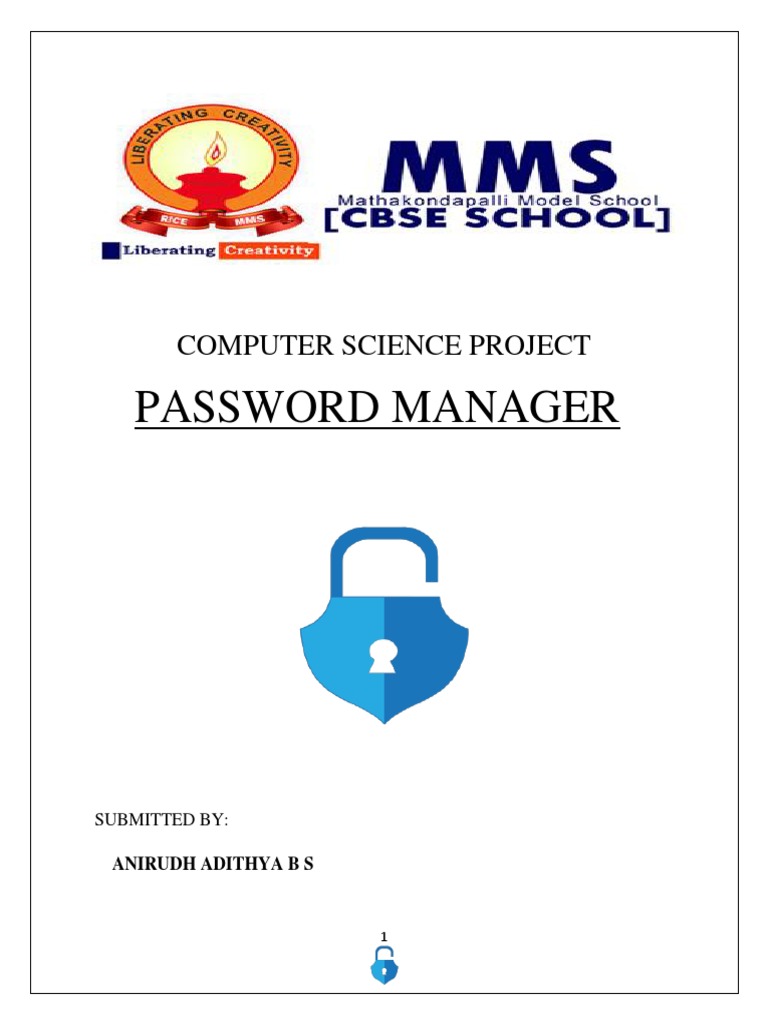 Password Manager File | PDF | Control Flow | String (Computer Science)